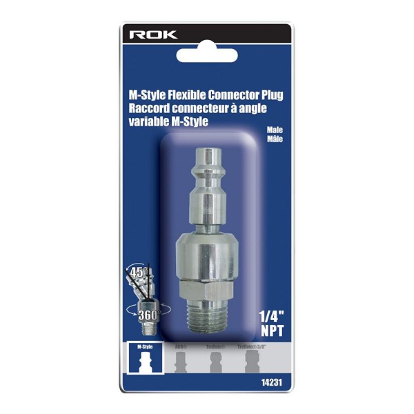 1/4″ Flexible Connector Plug • Canadian Woodworker