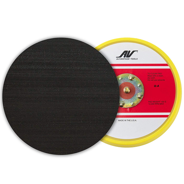 Airvantage 6″ Soft Tapered Edge Hook and Loop Pad • Canadian Woodworker
