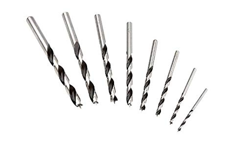 Fisch 8 PCE HSS Metric Brad Point Drill Bit Set | Canadian Woodworker
