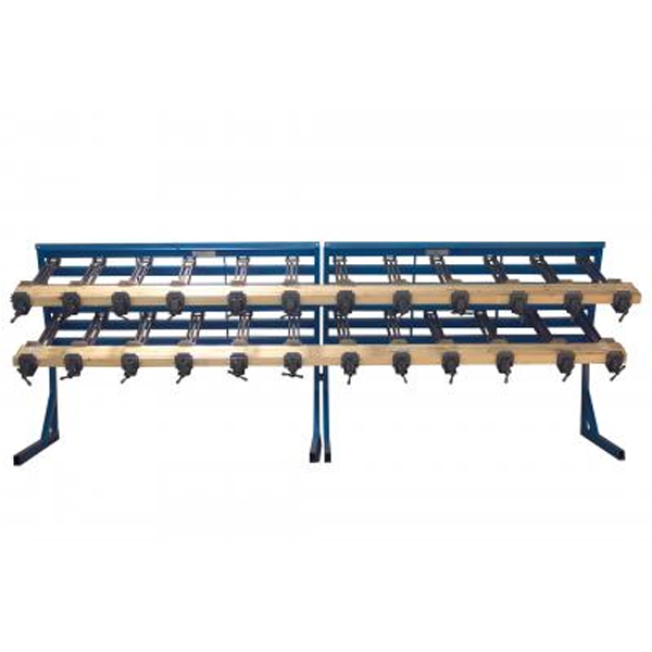 JLT 16′ Five Row Rail & Post Custom Clamping System • Canadian Woodworker