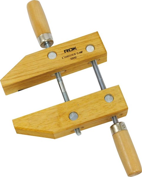 Wood Handscrew Clamp 6″ • Canadian Woodworker