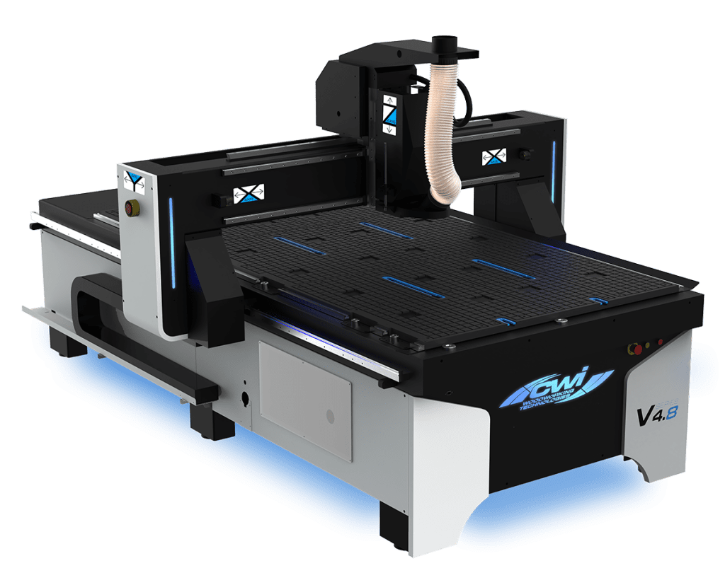 Basic V4.8 CNC Router 4′ x 8′ – Canadian Woodworker