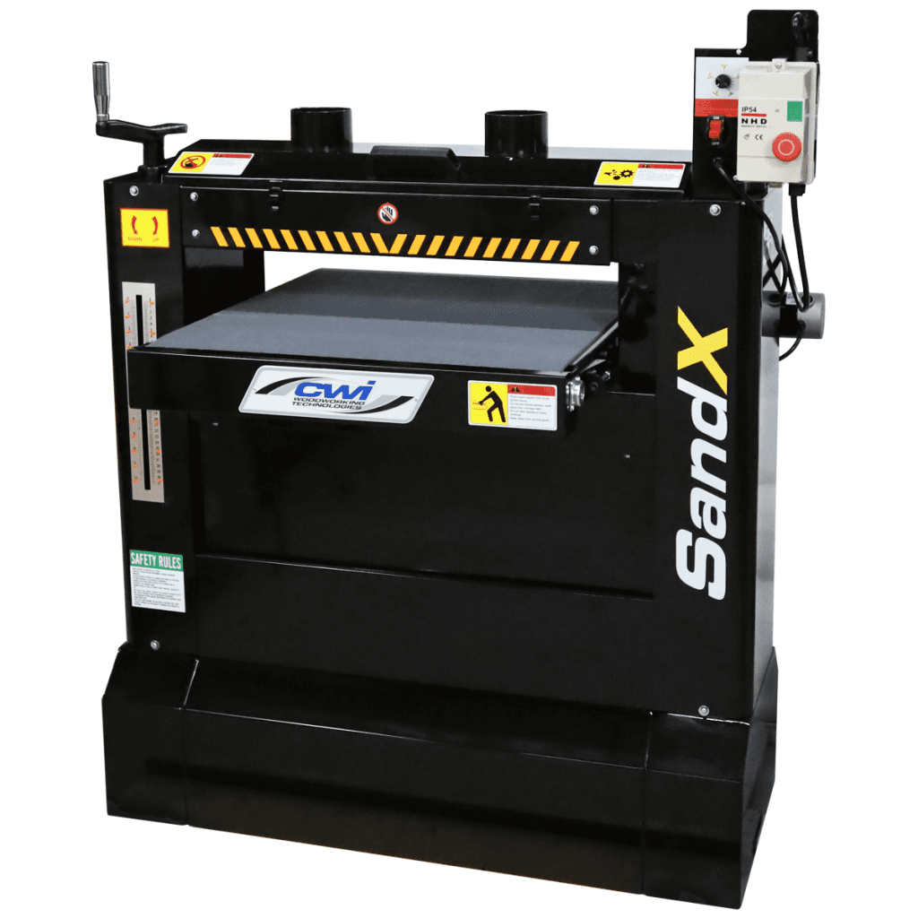 SandX 25″ Double Drum Sander – Canadian Woodworker