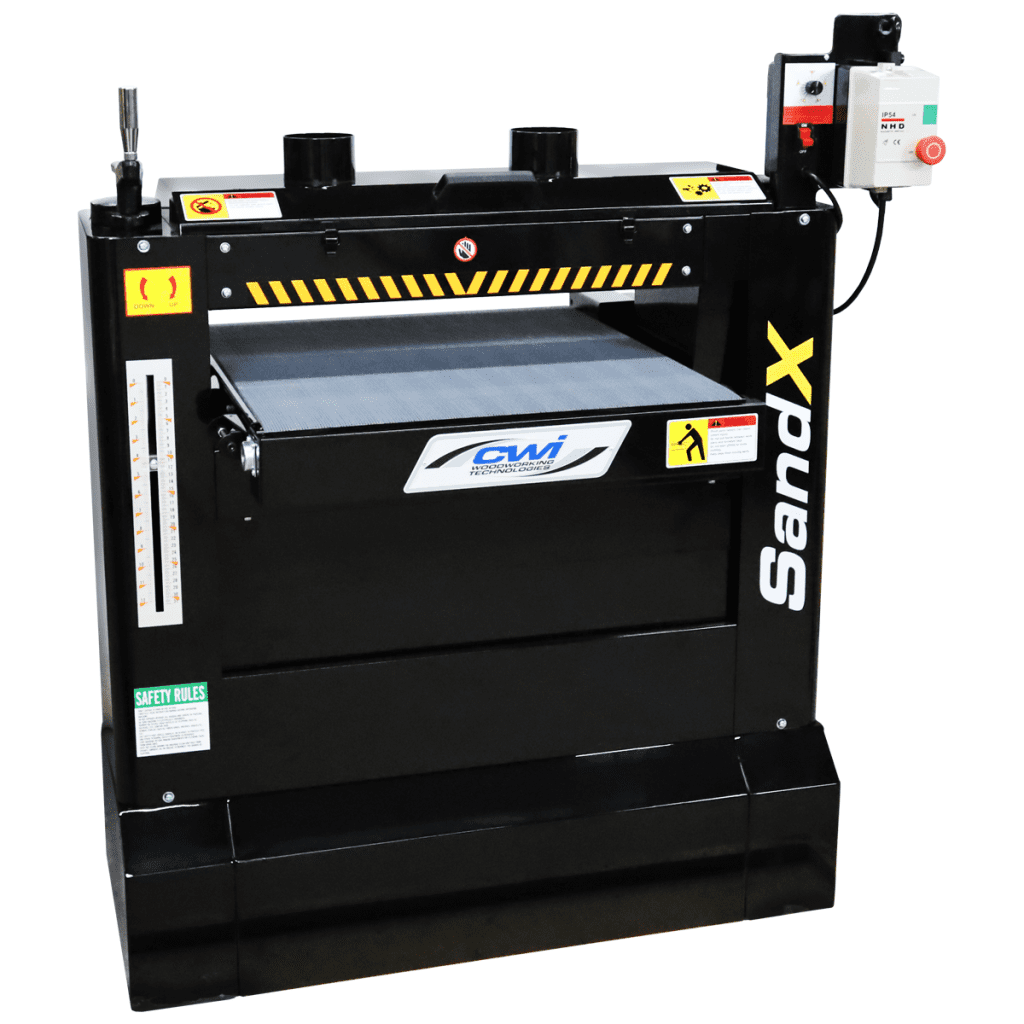 SandX 25″ Double Drum Sander – Canadian Woodworker