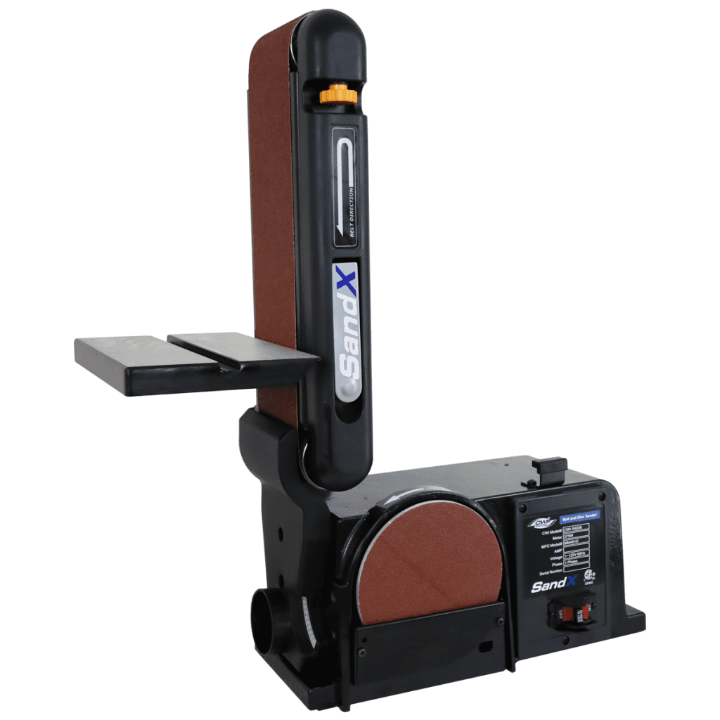 SandX 4″ X 36″ Belt & 6″ Disc Sander – Canadian Woodworker