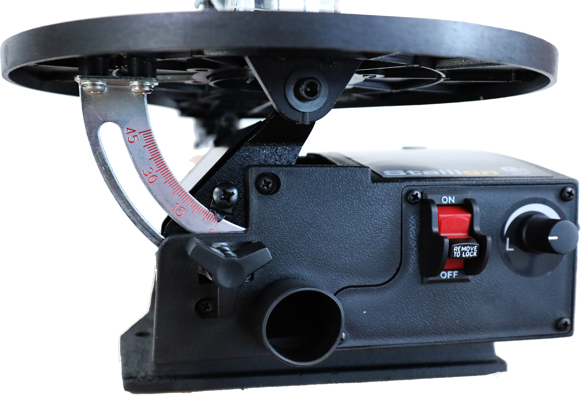 Stallion 16″ Variable Speed Scroll Saw – Canadian Woodworker