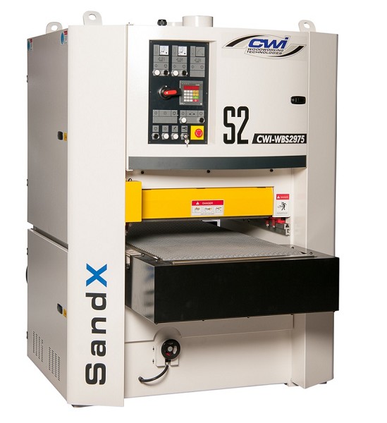 SandX 29″ X 75″ Deluxe Two Head Wide Belt Sander (Three Phase ...